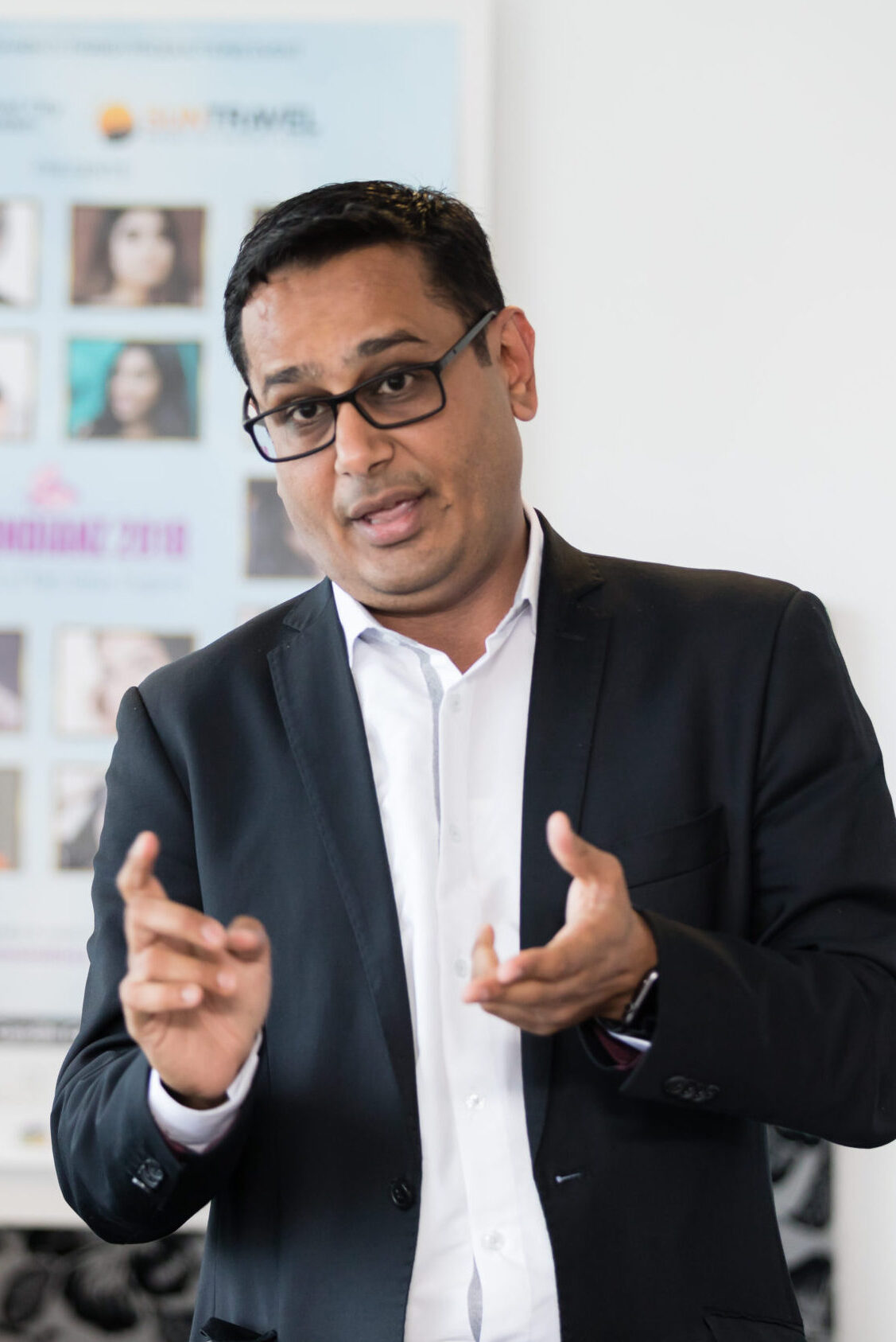 Hemant Parikh: Master of Ceremony for Miss IndiaNZ, Captivating the Stage with Flair - Miss IndiaNZ